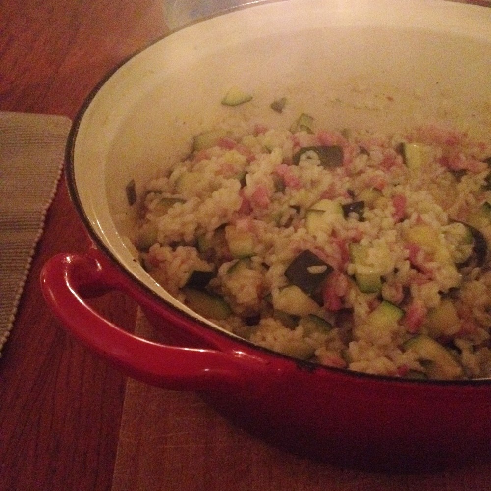 The Basics of Risotto – Basil and Oil